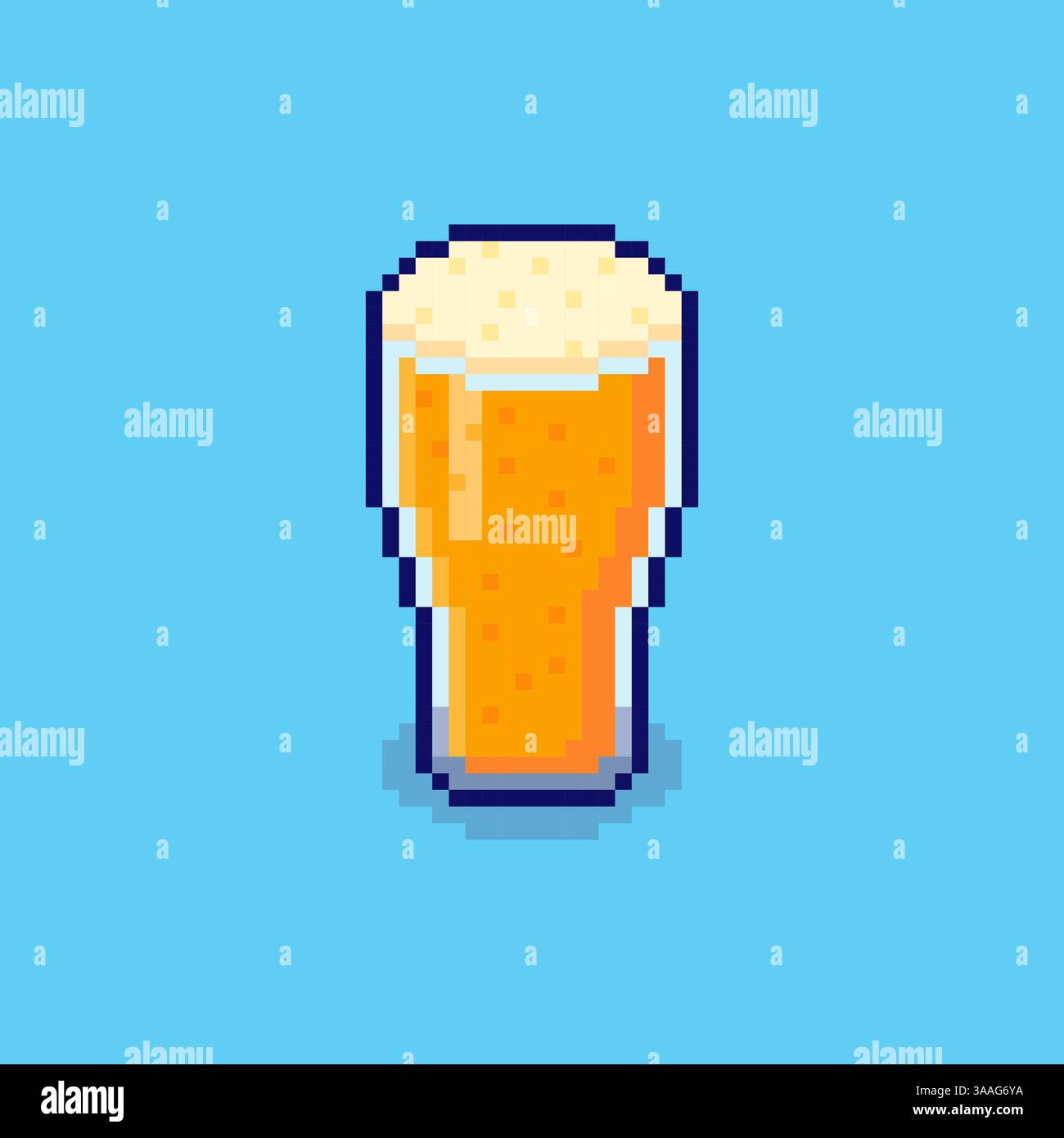 Pixel art beer game asset design Stock Vector Image & Art - Alamy