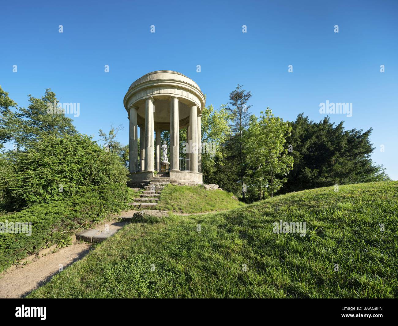 The Temple of Venus in Woerlitz Park, Garden Kingdom of Dessau-Woerlitz ...