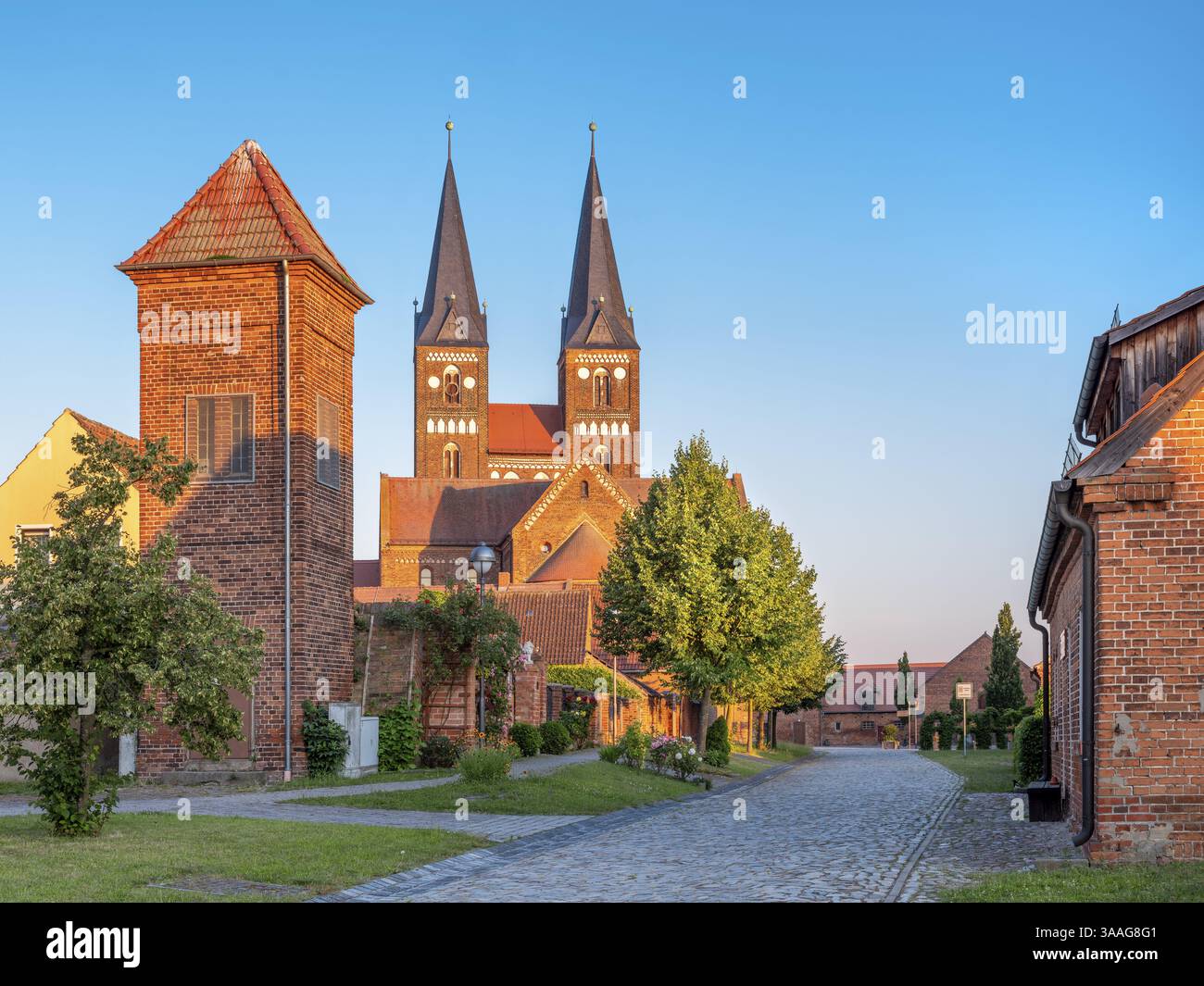 The monastery church of Jerichow Monastery, the cradle of North German ...