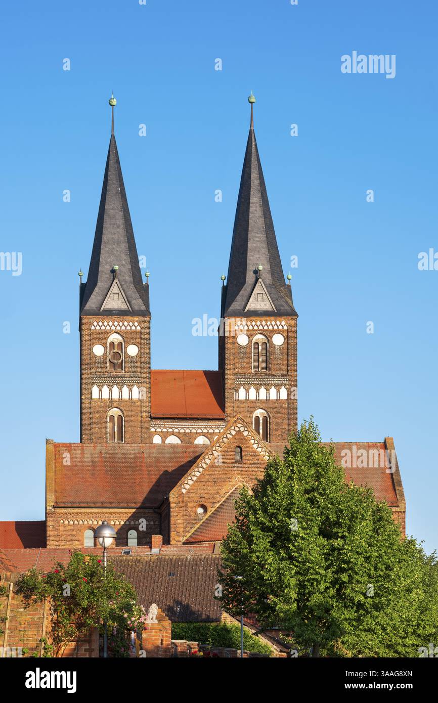 The monastery church of Jerichow Monastery, the cradle of North German ...
