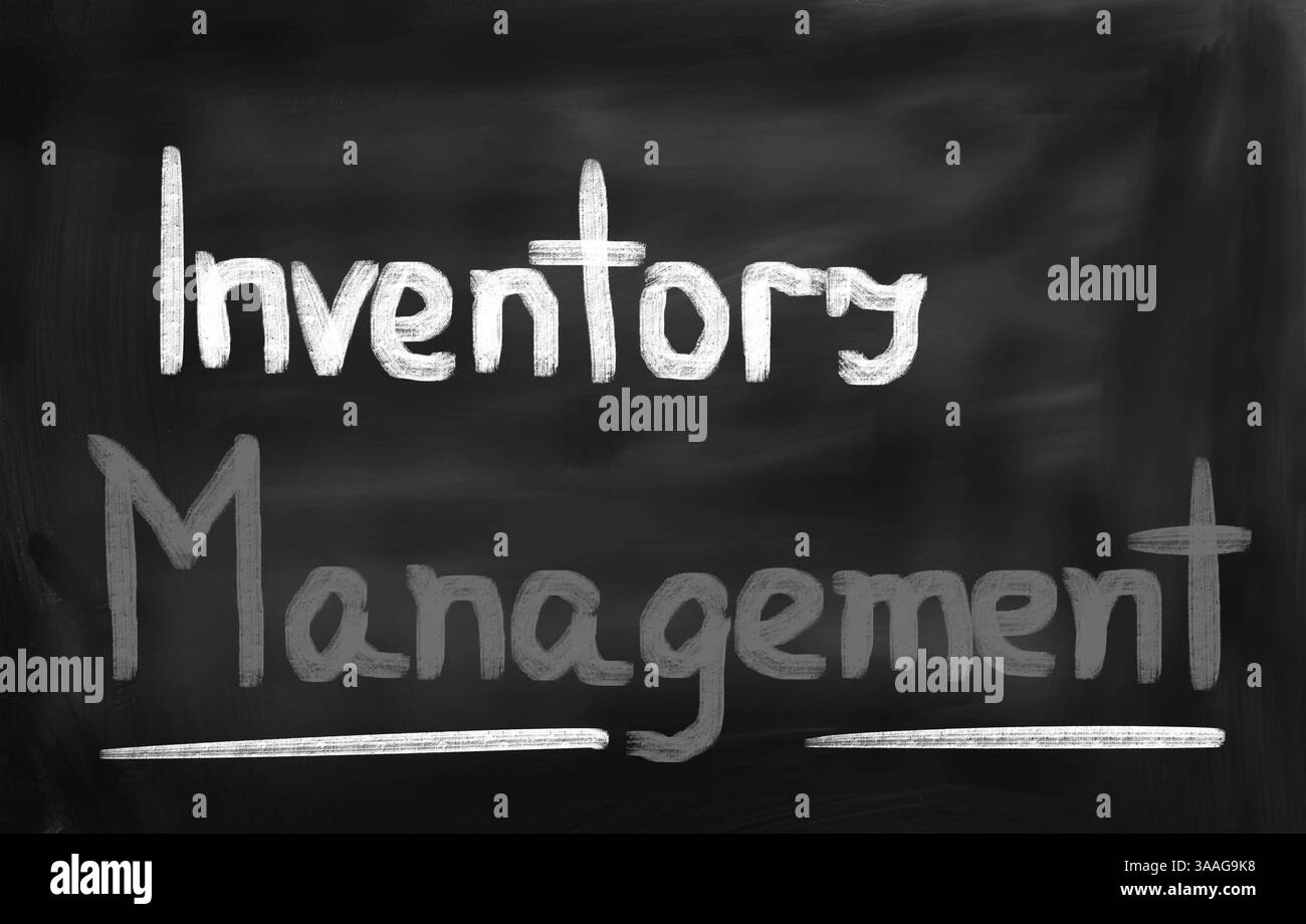 Inventory Management Concept Stock Photo - Alamy