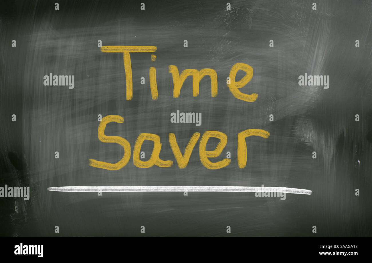 Time saver concept hi-res stock photography and images - Alamy