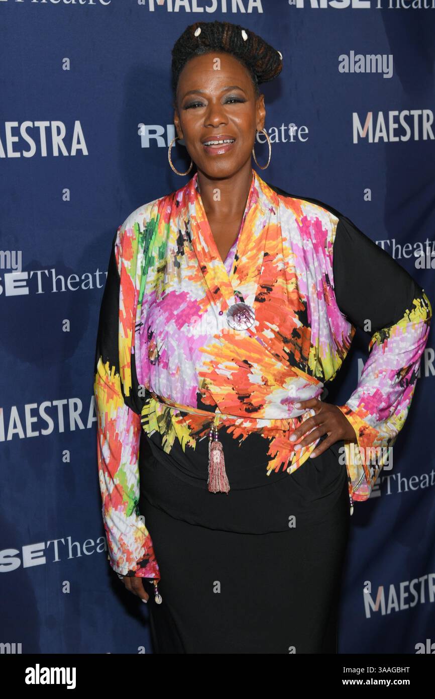 New York, USA. 31st Mar, 2025. Kecia Lewis attends Maestra Music's ...