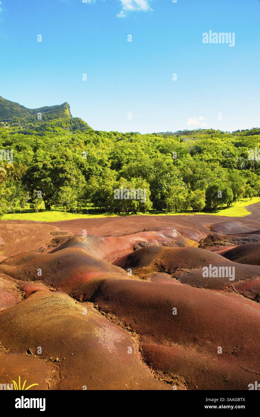 The beautiful Seven Coloured Earth (Terres des Sept Couleurs), near ...