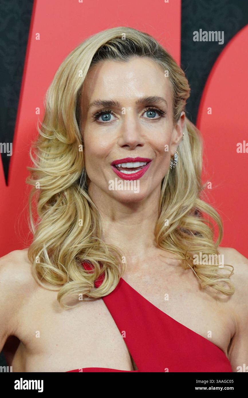 Ny. 31st Mar, 2025. Lisa Dwan at arrivals for MOBLAND Premiere, SVA ...