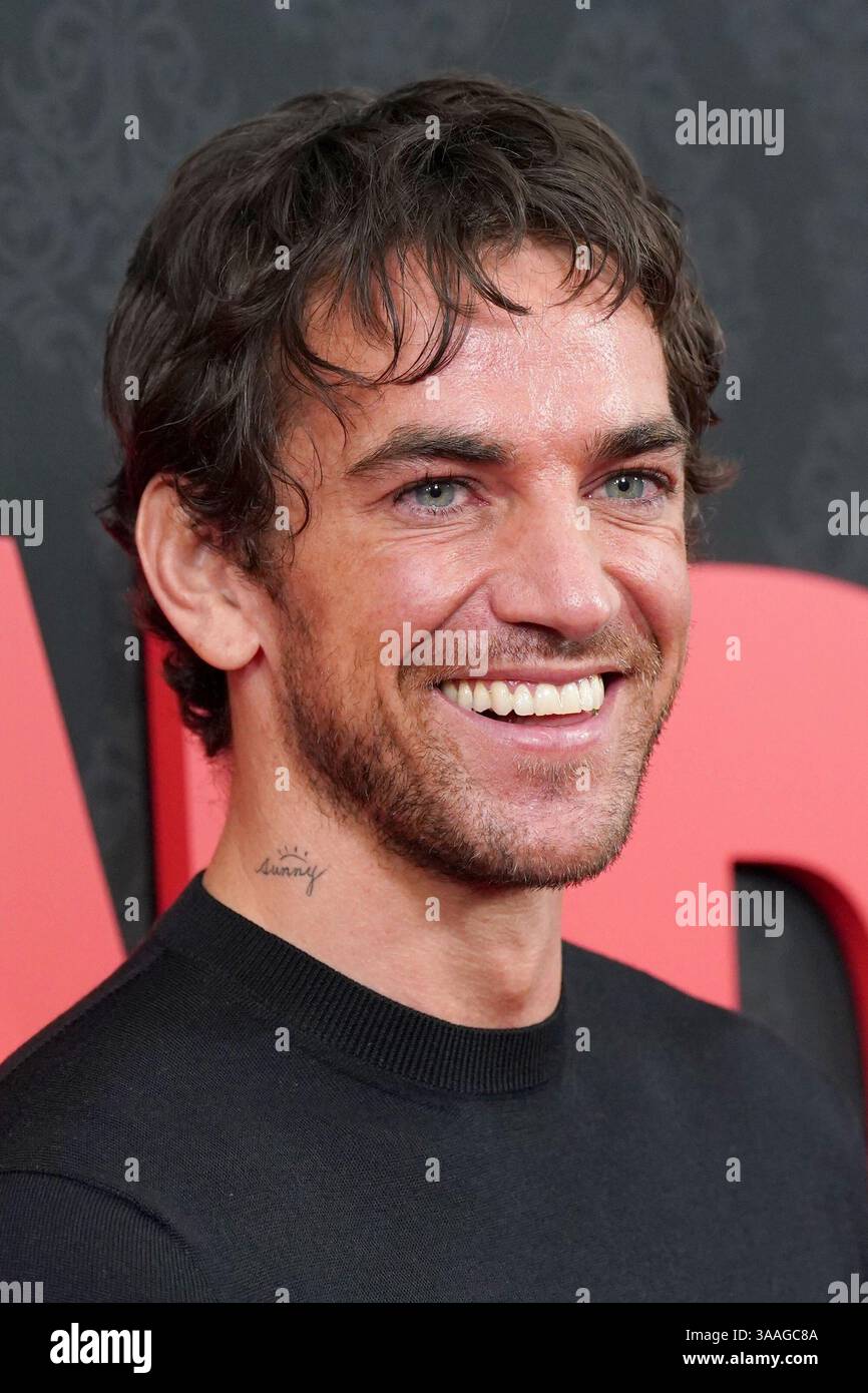 Ny. 31st Mar, 2025. Alex Fine at arrivals for MOBLAND Premiere, SVA ...