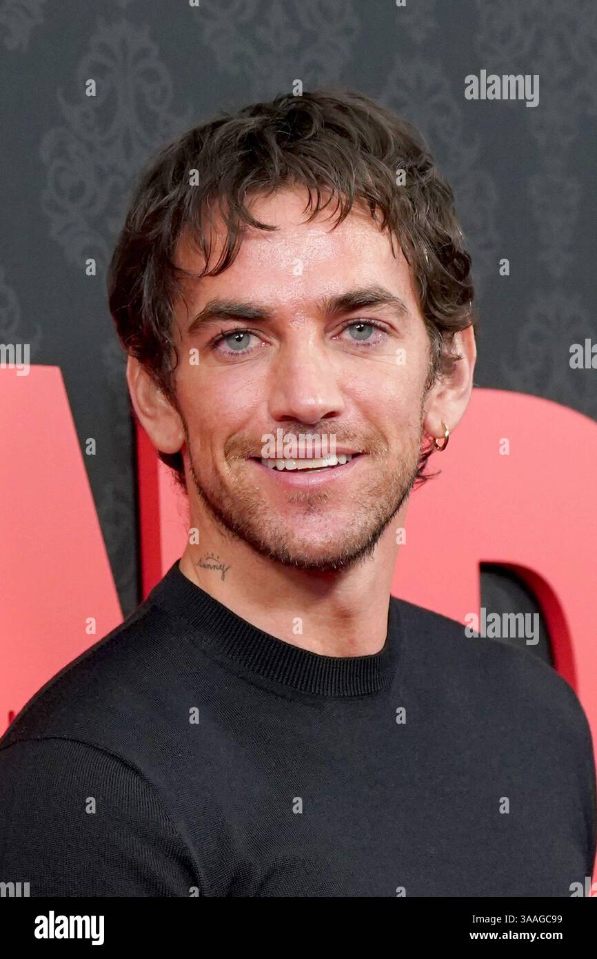 Ny. 31st Mar, 2025. Alex Fine at arrivals for MOBLAND Premiere, SVA ...