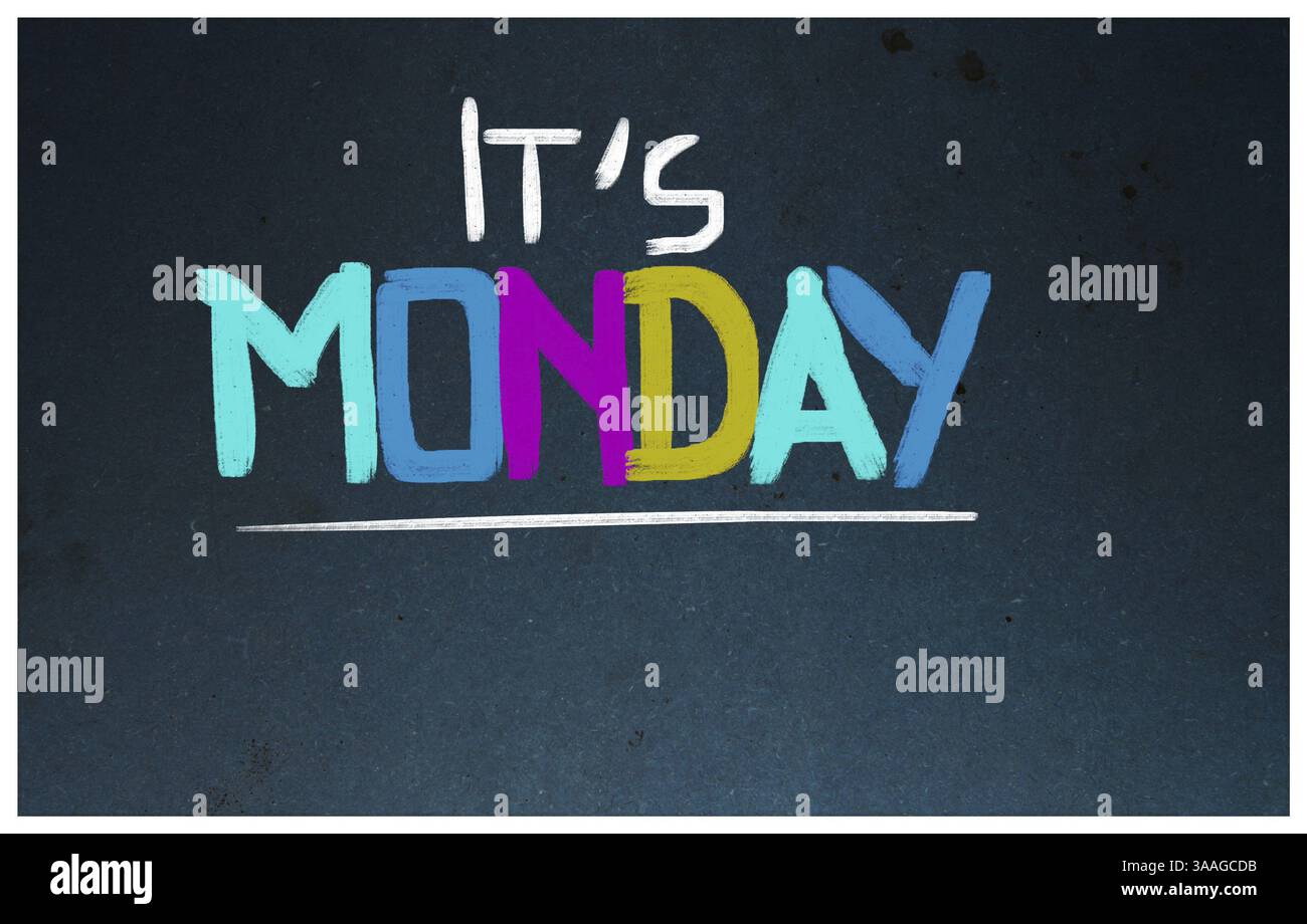 Week start monday Cut Out Stock Images & Pictures - Alamy