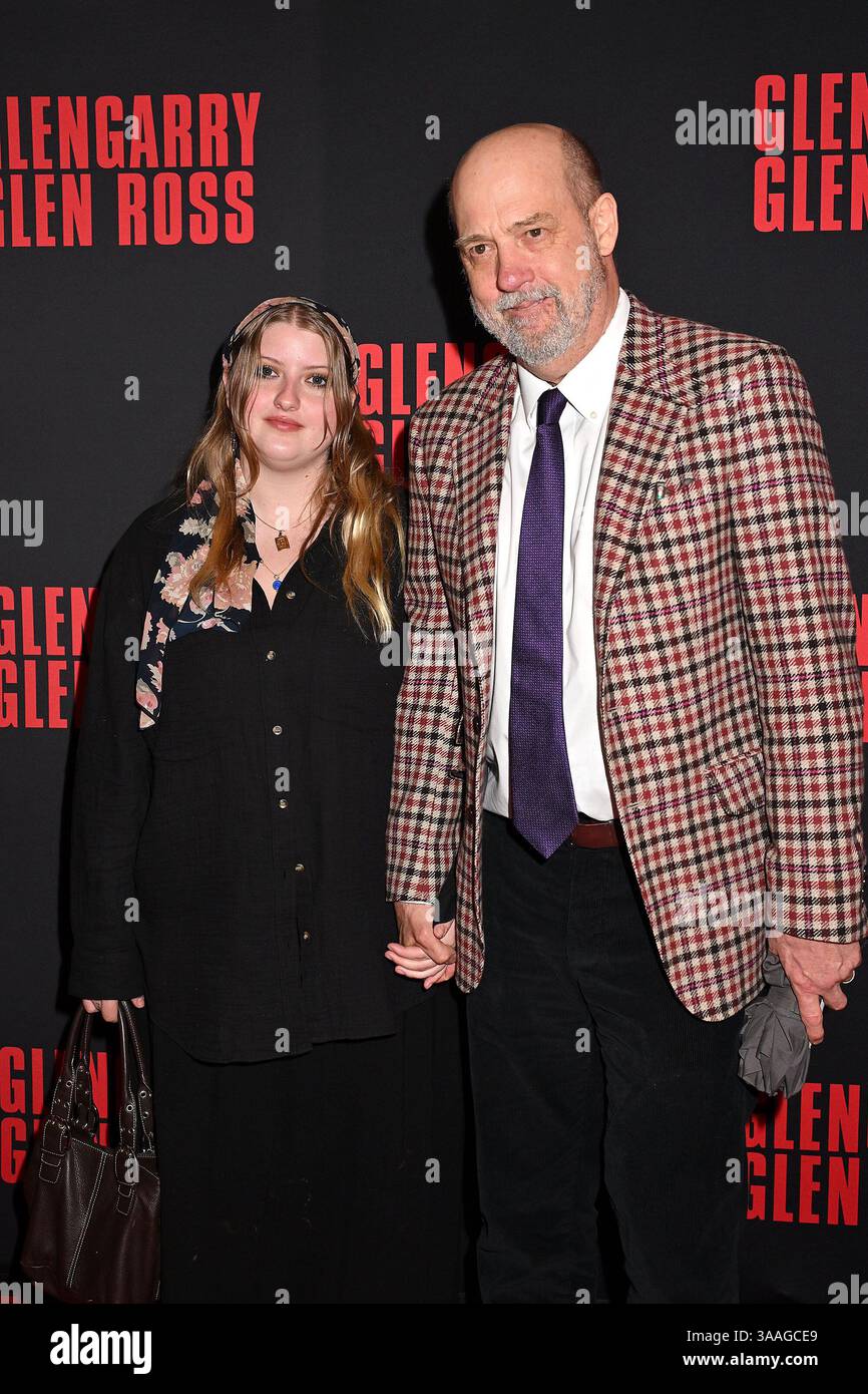 Anthony Edwards and daughter Poppy? attend the "GLENNGARRY GLEN ROSS ...