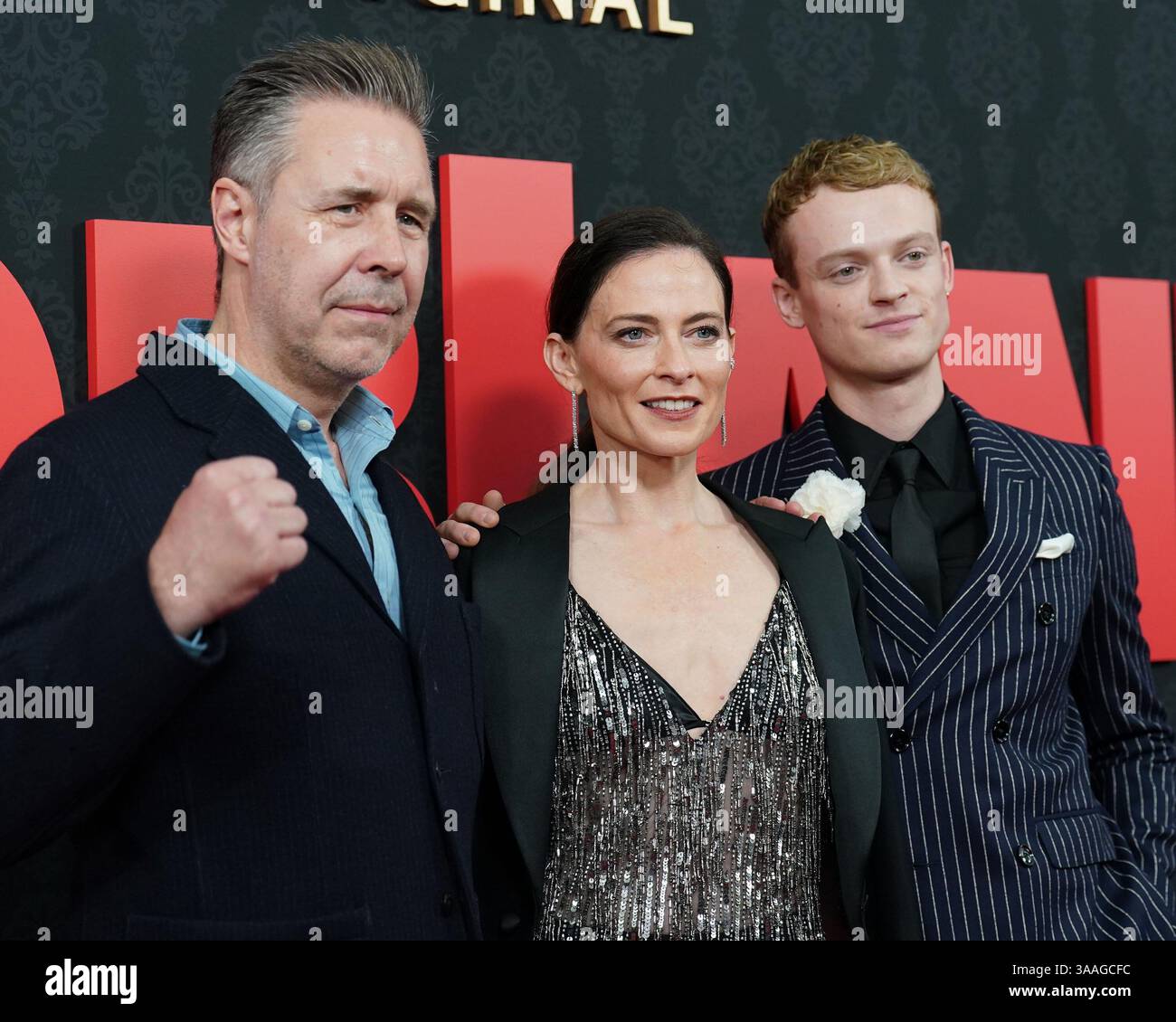 Ny. 31st Mar, 2025. Paddy Considine, Lara Pulver, Anson Boon at ...