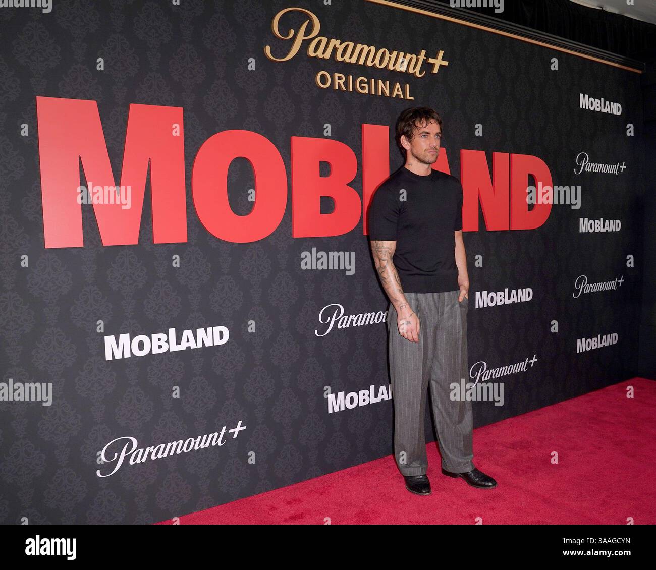 Ny. 31st Mar, 2025. Alex Fine at arrivals for MOBLAND Premiere, SVA ...