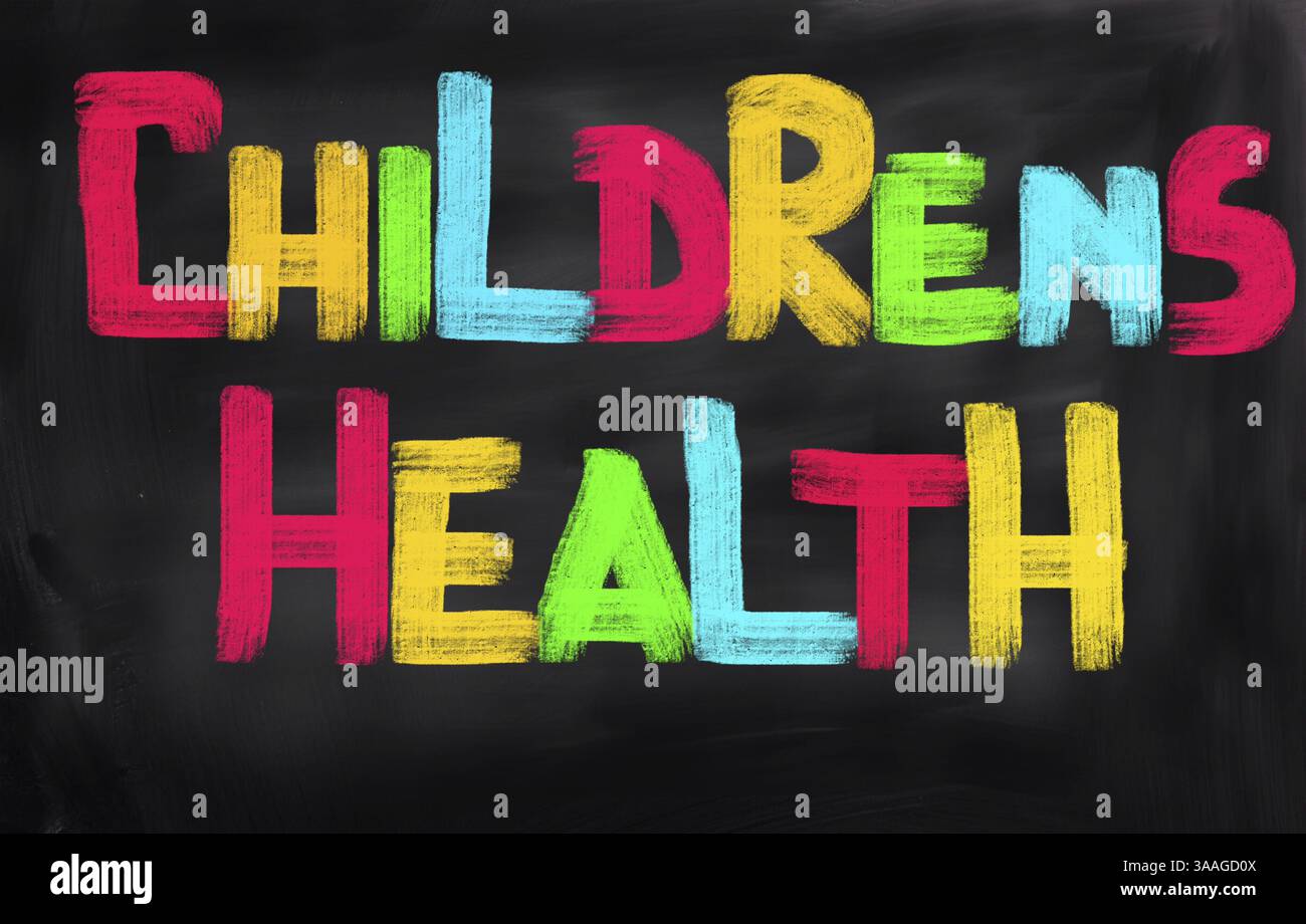 Childrens Health Concept Stock Photo - Alamy