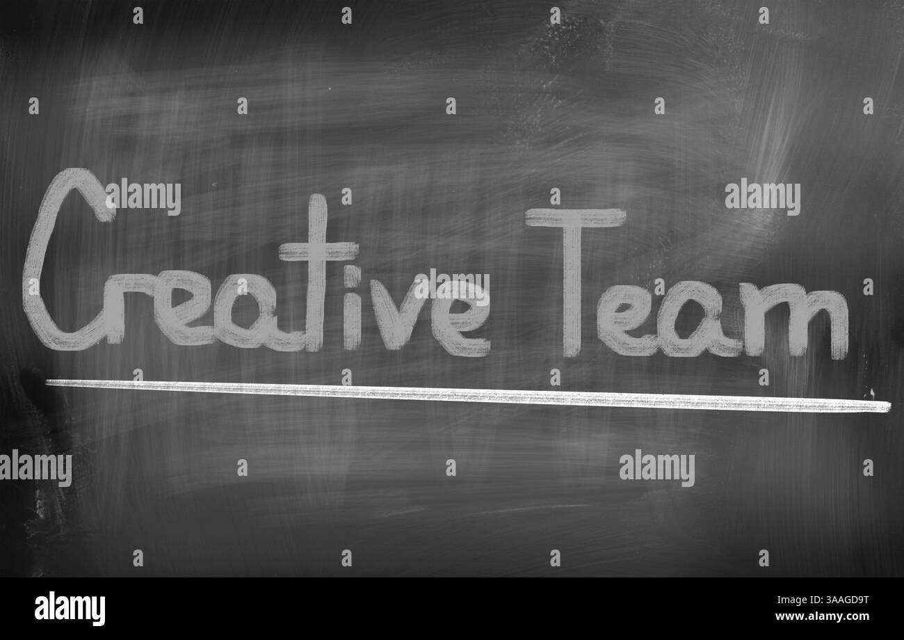 Creative Team Concept Stock Photo - Alamy
