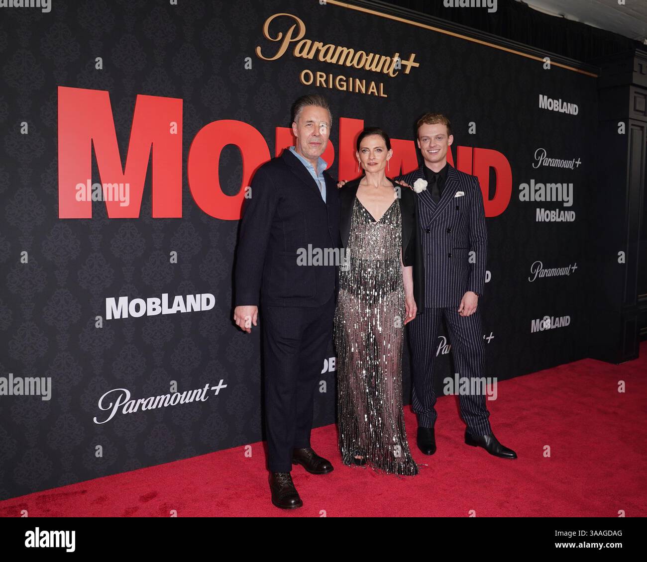 Ny. 31st Mar, 2025. Paddy Considine, Lara Pulver, Anson Boon at ...