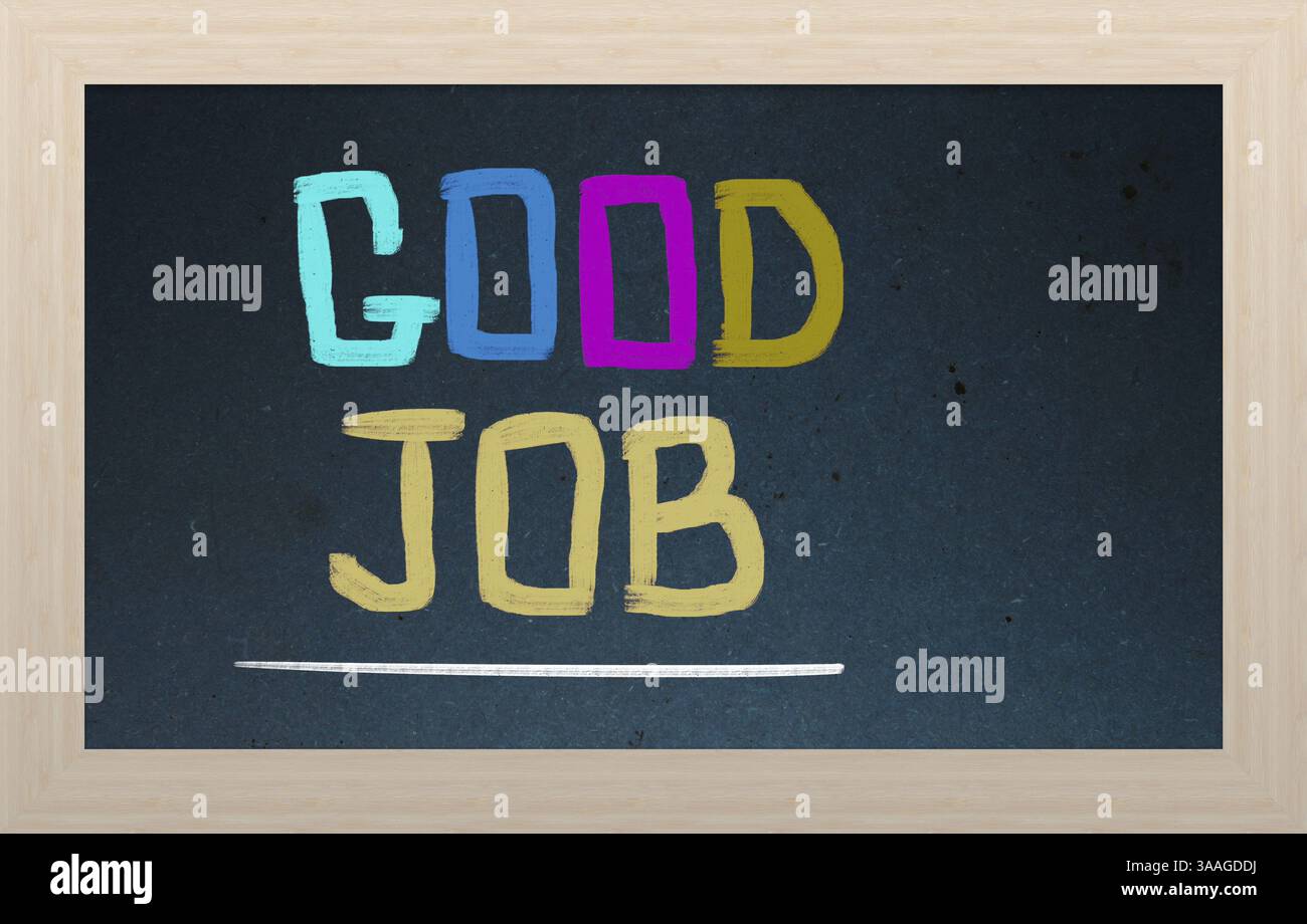 Good Job Concept Stock Photo - Alamy