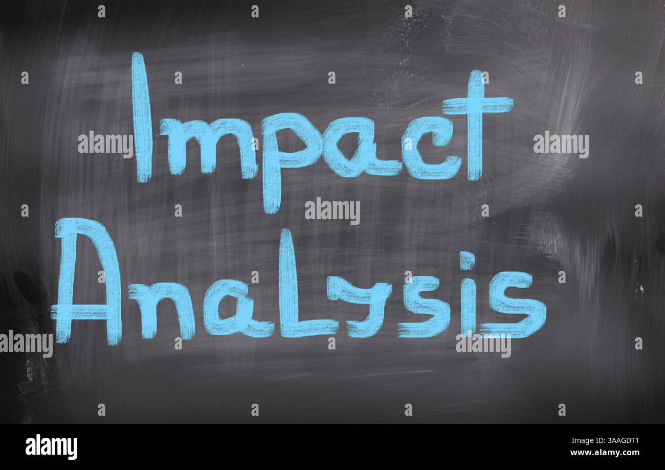 Impact Analysis Concept Stock Photo - Alamy
