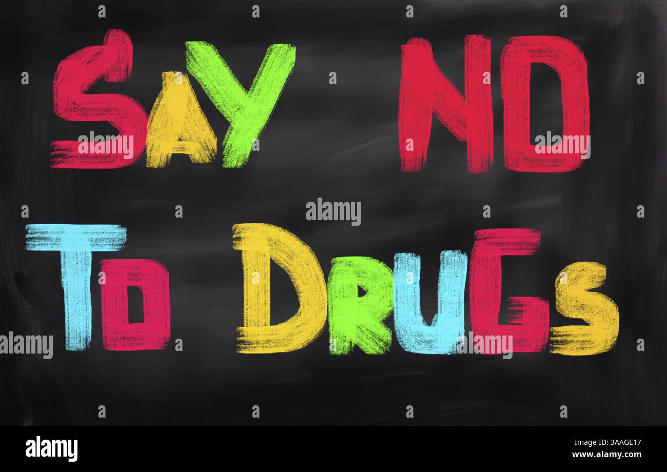 Say no to drugs hi-res stock photography and images - Alamy