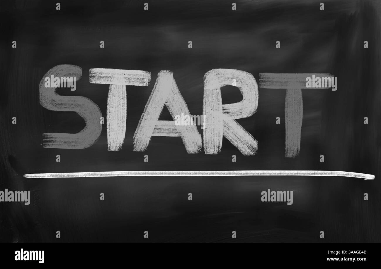 Starting working Black and White Stock Photos & Images - Alamy