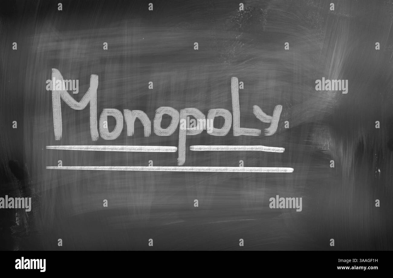 Economic monopoly Black and White Stock Photos & Images - Alamy
