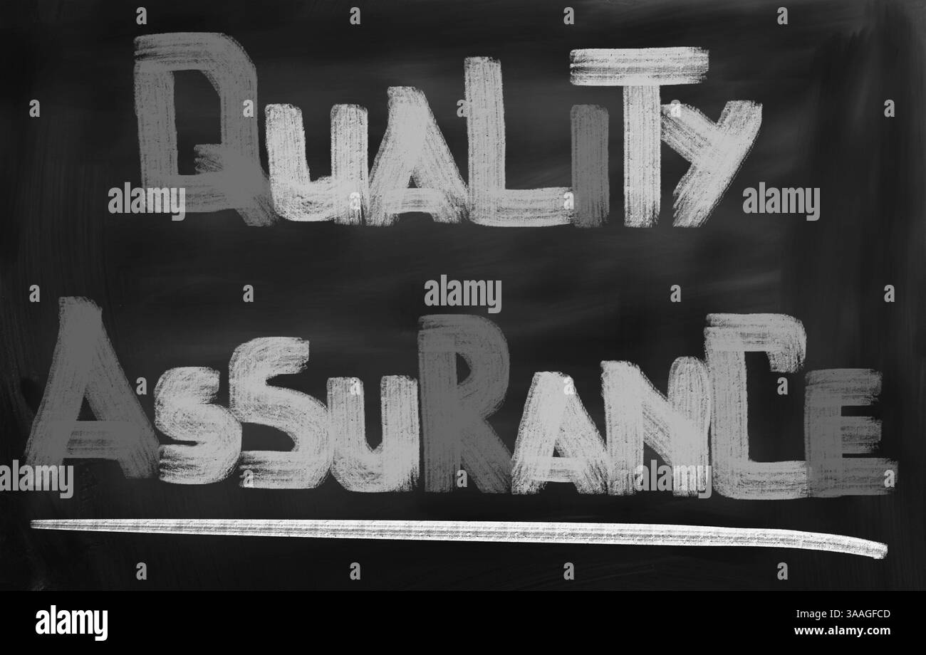 Quality Assurance Concept Stock Photo - Alamy