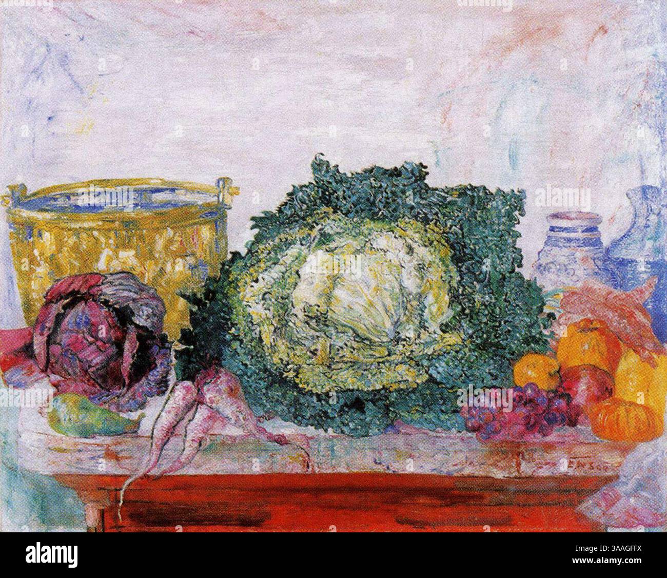 James Ensor - The Savoy Cabbage Stock Photo - Alamy