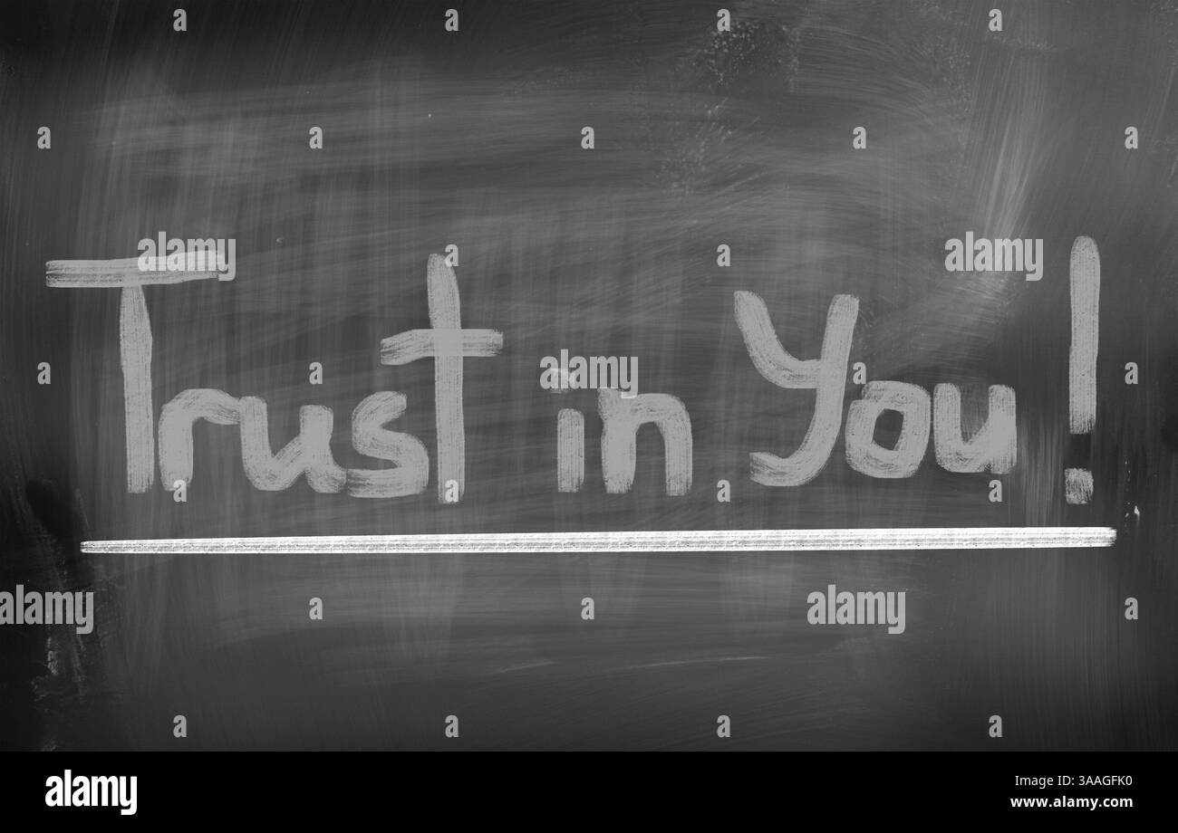Faith trust theme hi-res stock photography and images - Alamy