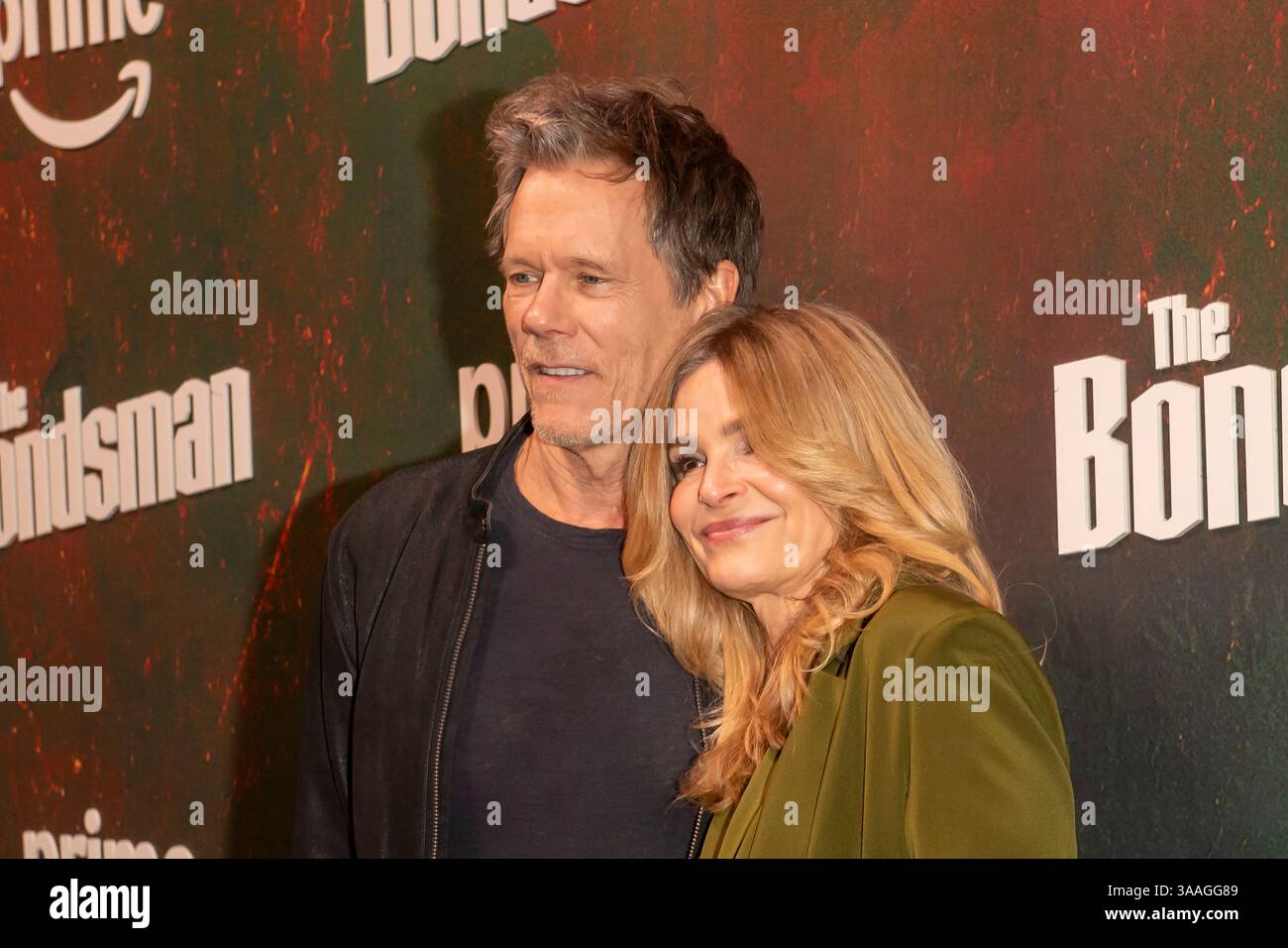 NEW YORK, NEW YORK - MARCH 31: (L-R) Kevin Bacon and Kyra Sedgwick ...