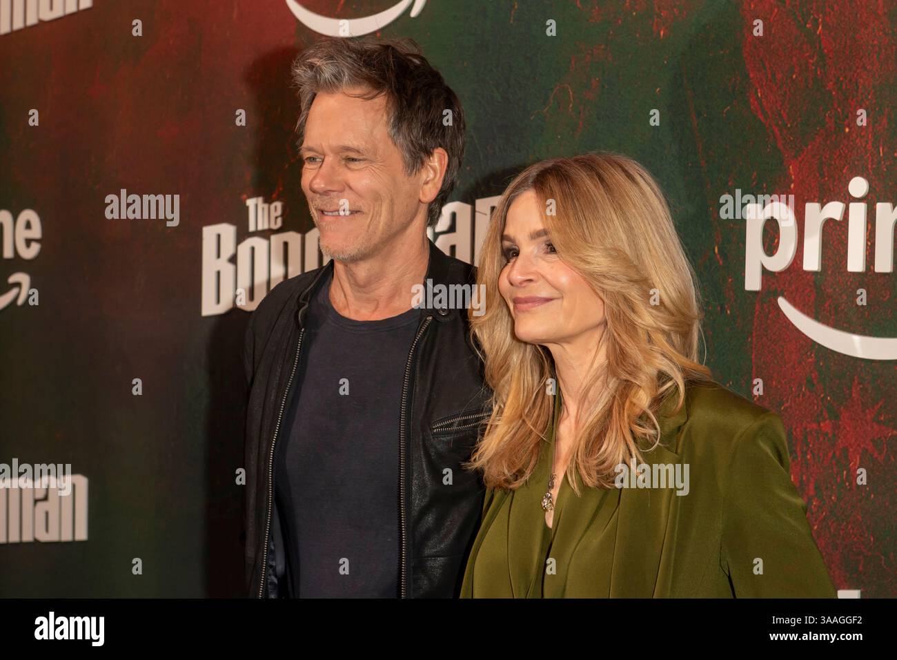 NEW YORK, NEW YORK - MARCH 31: (L-R) Kevin Bacon and Kyra Sedgwick ...