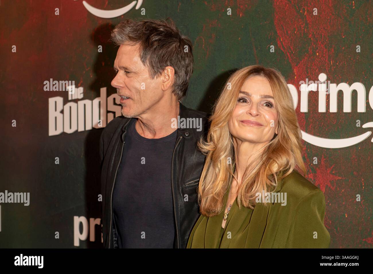 NEW YORK, NEW YORK - MARCH 31: (L-R) Kevin Bacon and Kyra Sedgwick ...