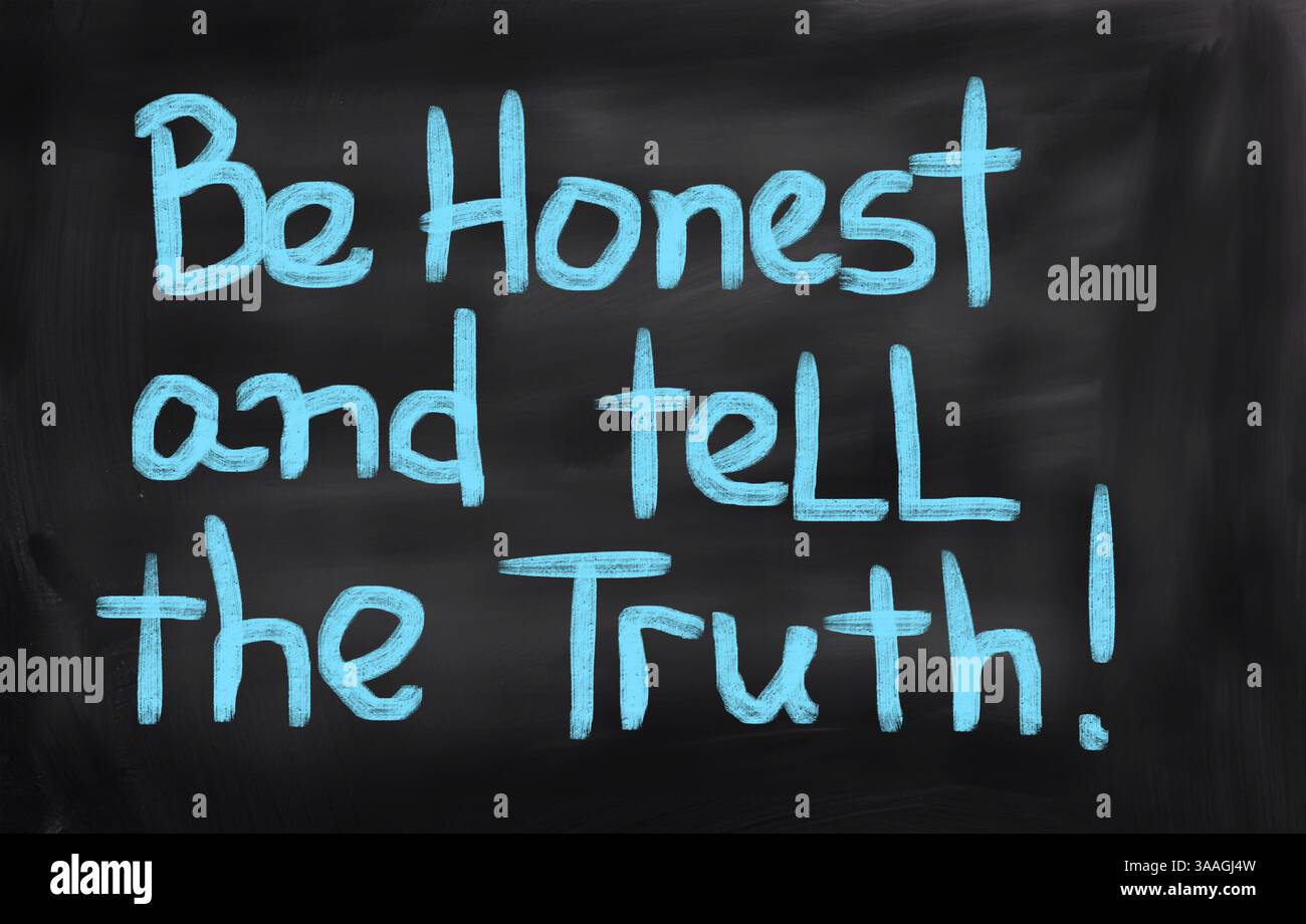 Open and honest hi-res stock photography and images - Alamy