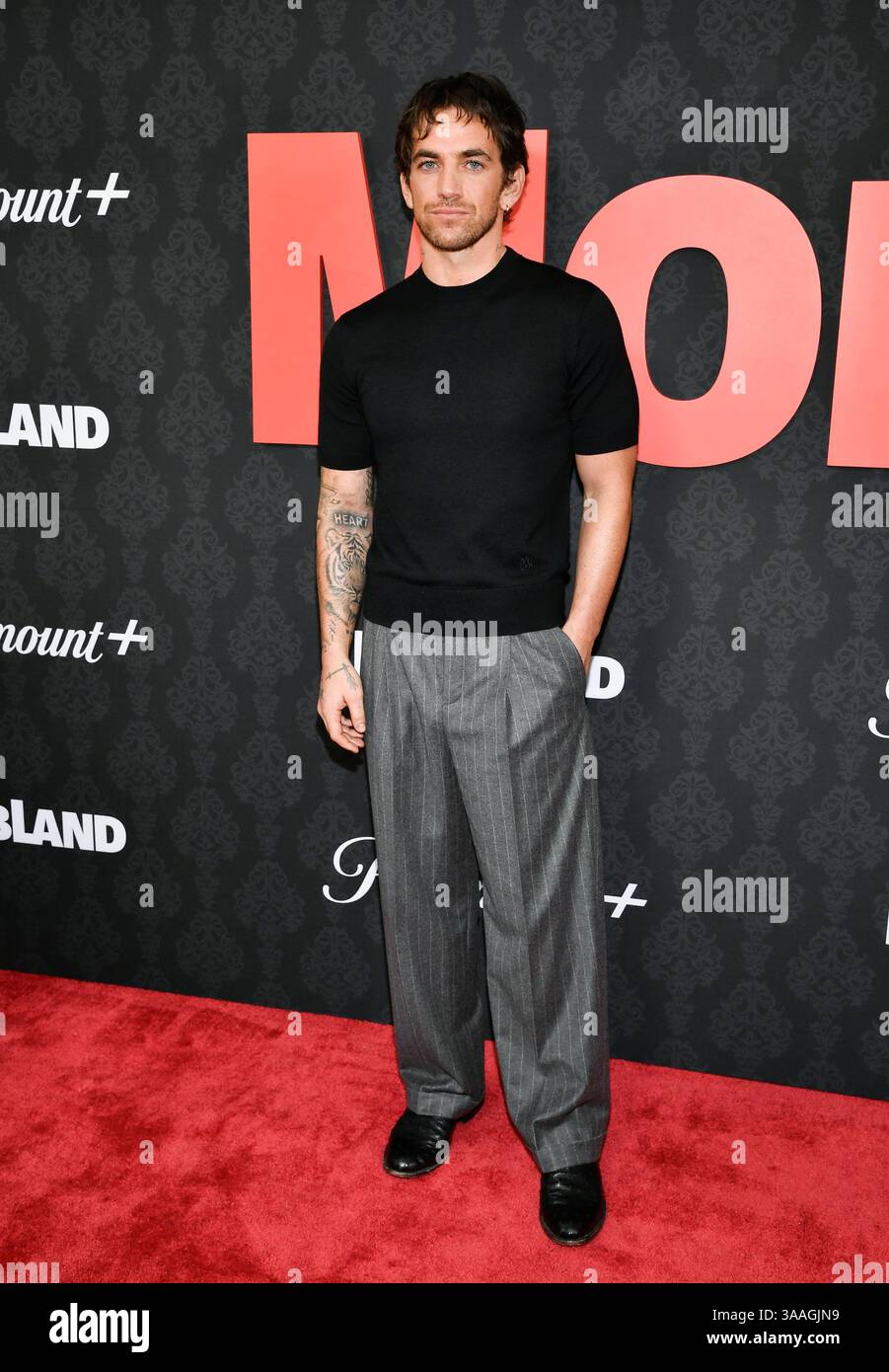 Alex Fine attends the Paramount+ television series premiere of "MobLand ...