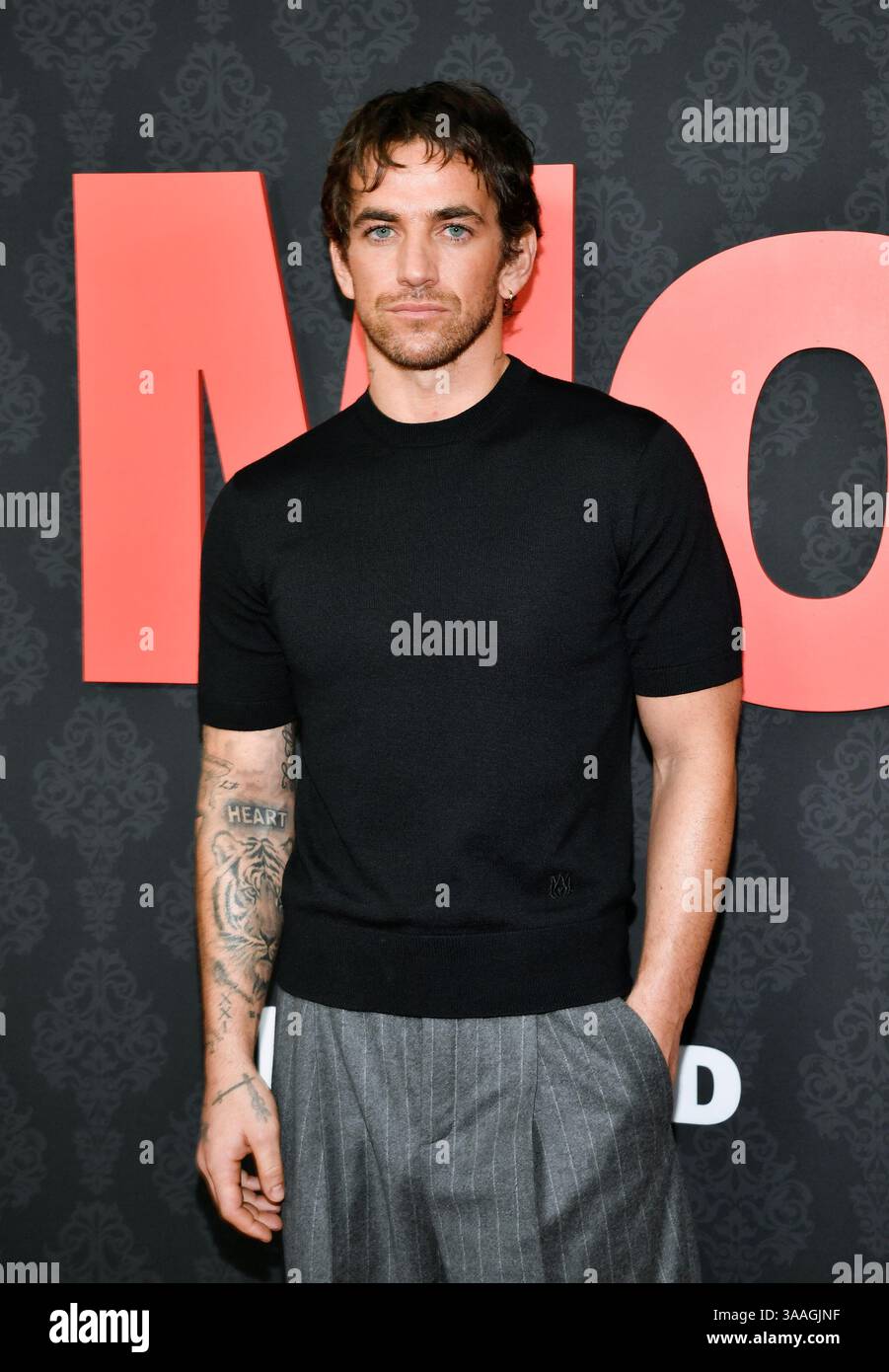 Alex Fine attends the Paramount+ television series premiere of "MobLand ...