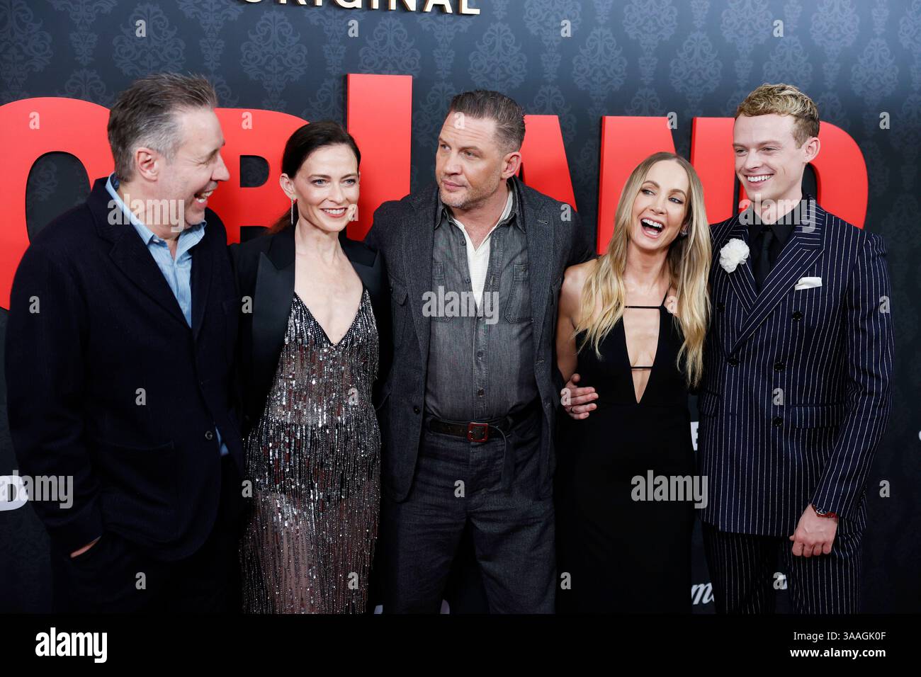 New York, United States. 31st Mar, 2025. Paddy Considine, Lara Pulver ...