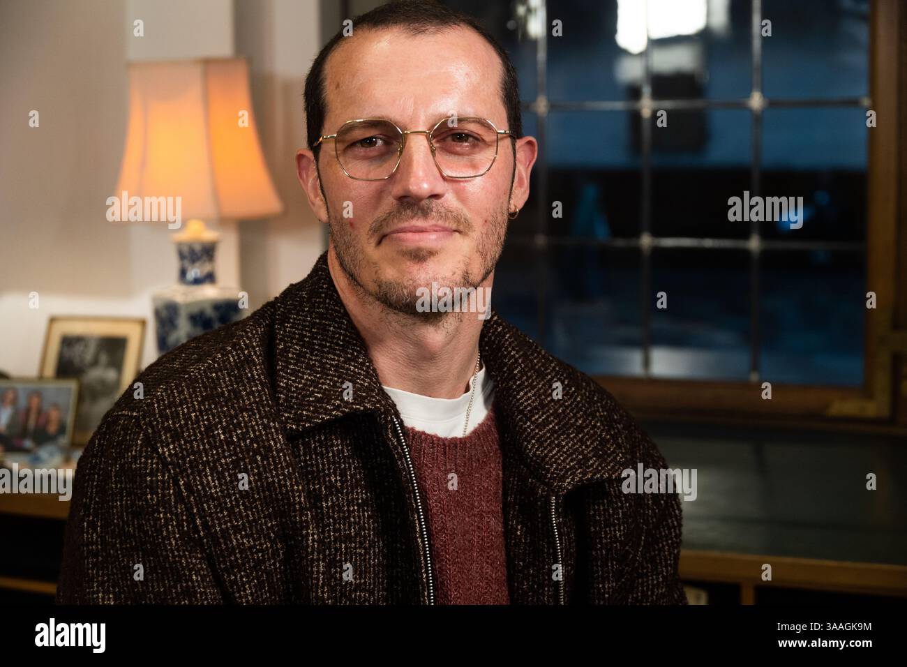Copenhagen, Denmark. 31st Mar, 2025. Simon Sears poses for a photo ...