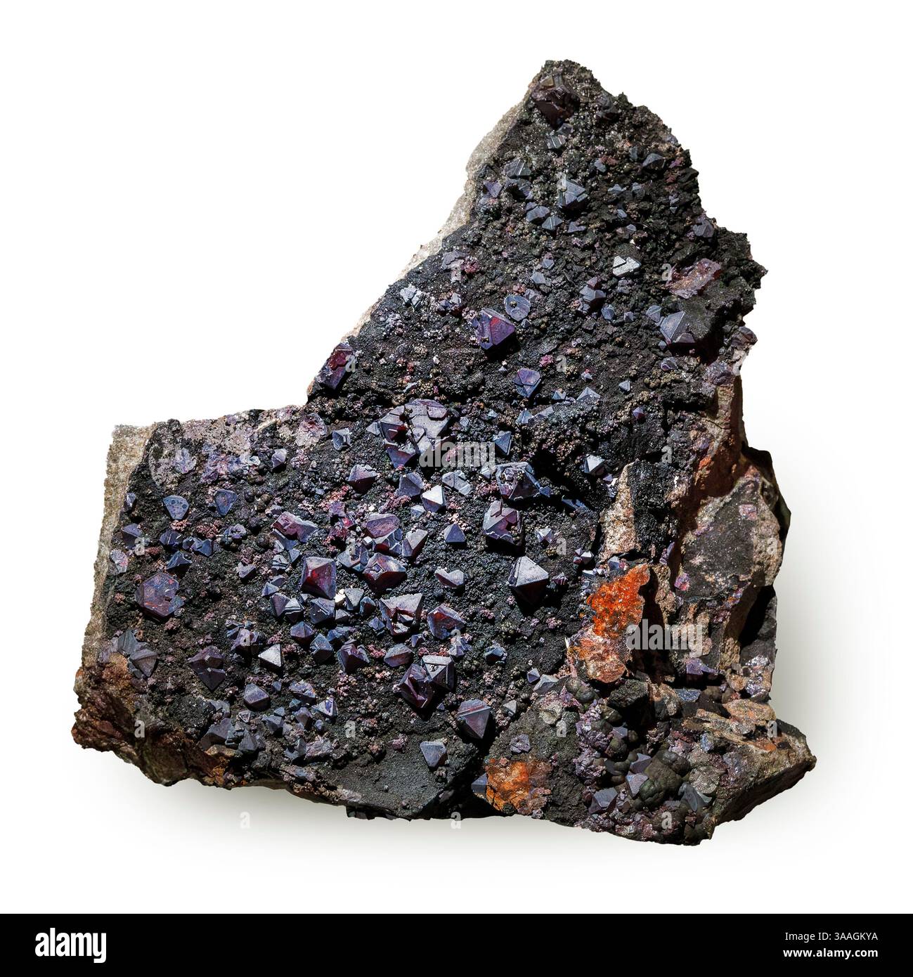 Cuprite (65-55 mya), Ray Mine, Pinal County, Arizona, USA Stock Photo ...