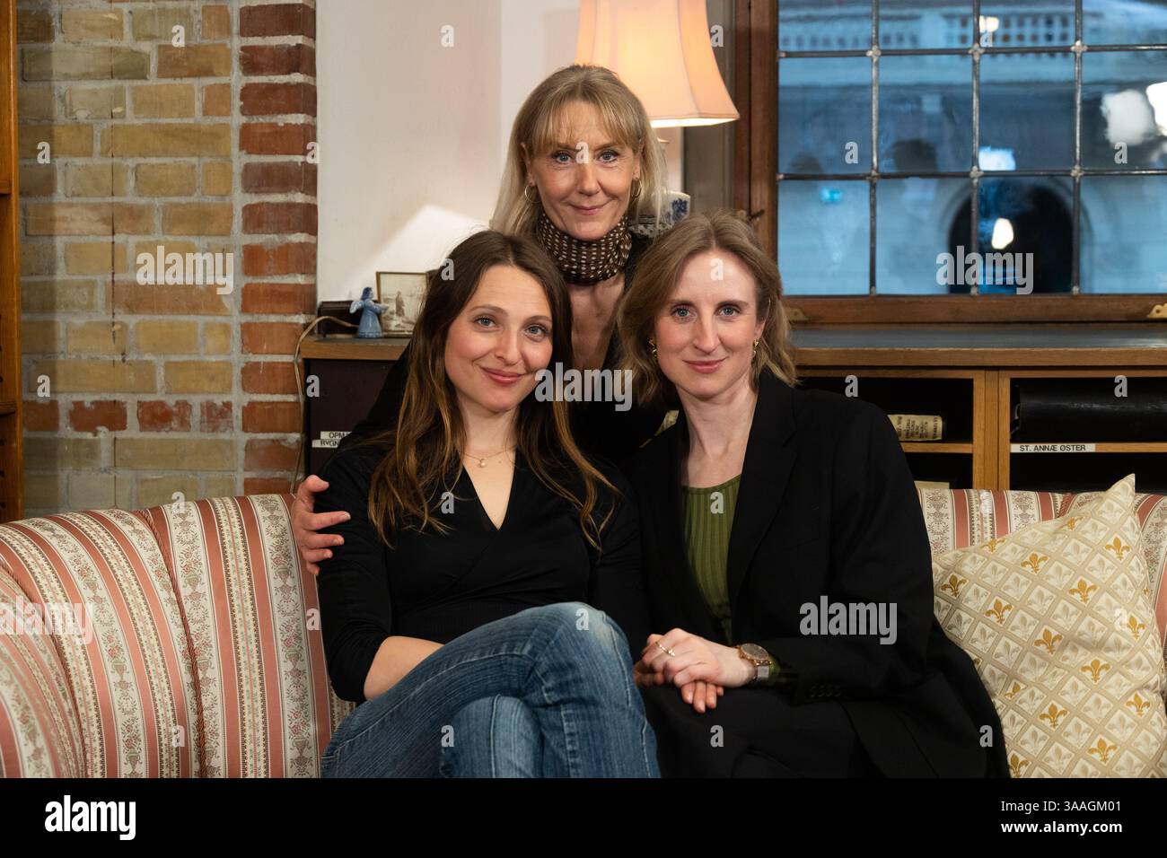 Copenhagen, Denmark. 31st Mar, 2025. Alice Bier Zandén (L), Anette ...