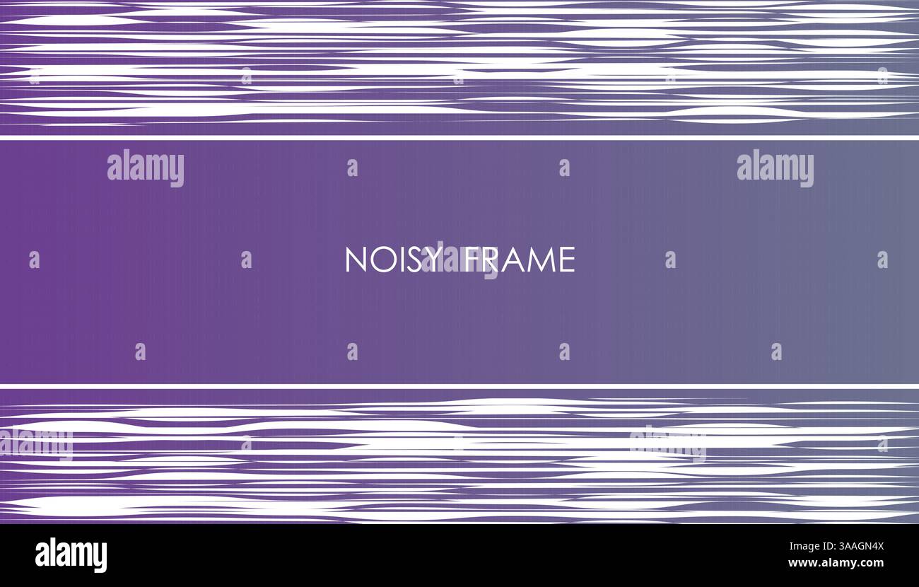 Horizontal lilac abstract background with musical noise, cover, site ...