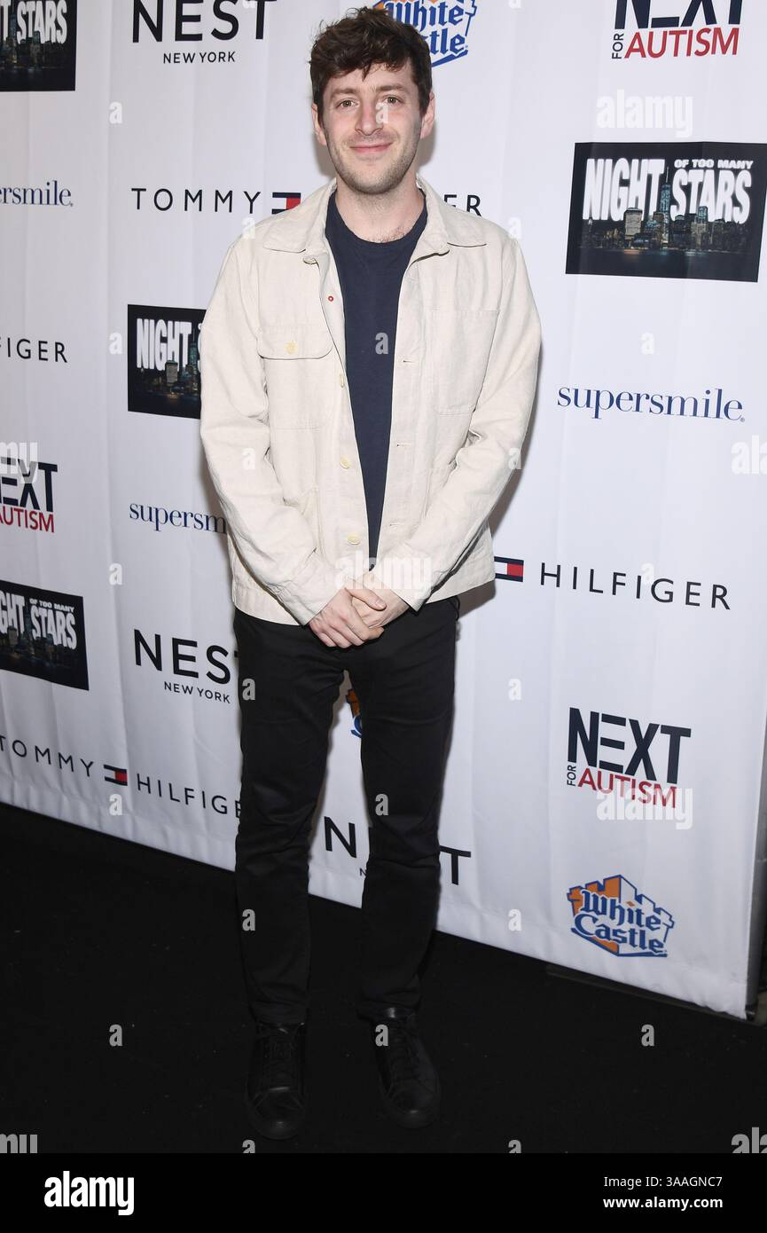 New York, USA. 31st Mar, 2025. Alex Edelman attends the 2025 Night of ...