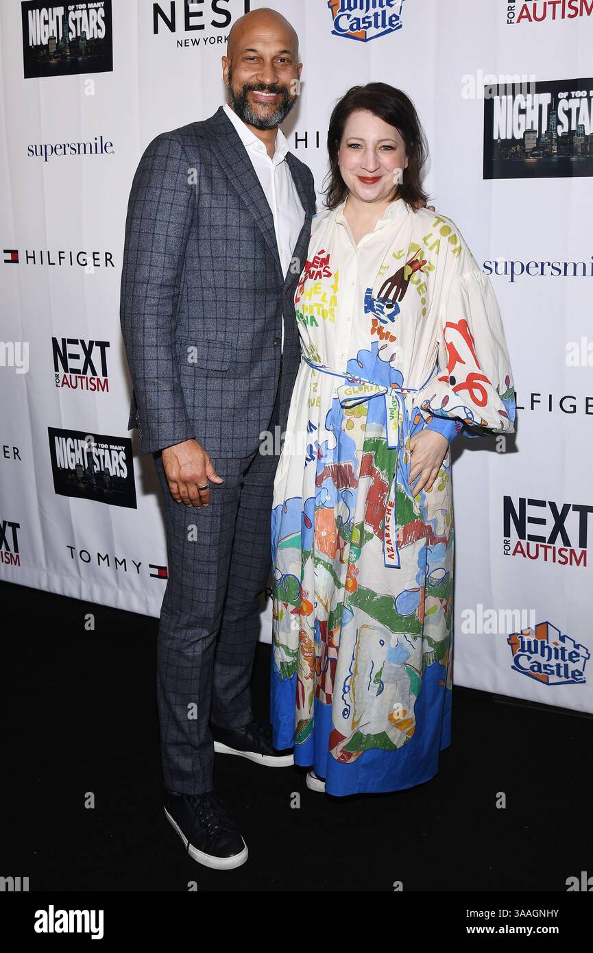 New York, USA. 31st Mar, 2025. (L-R) Keegan-Michael Key and Elle Key ...