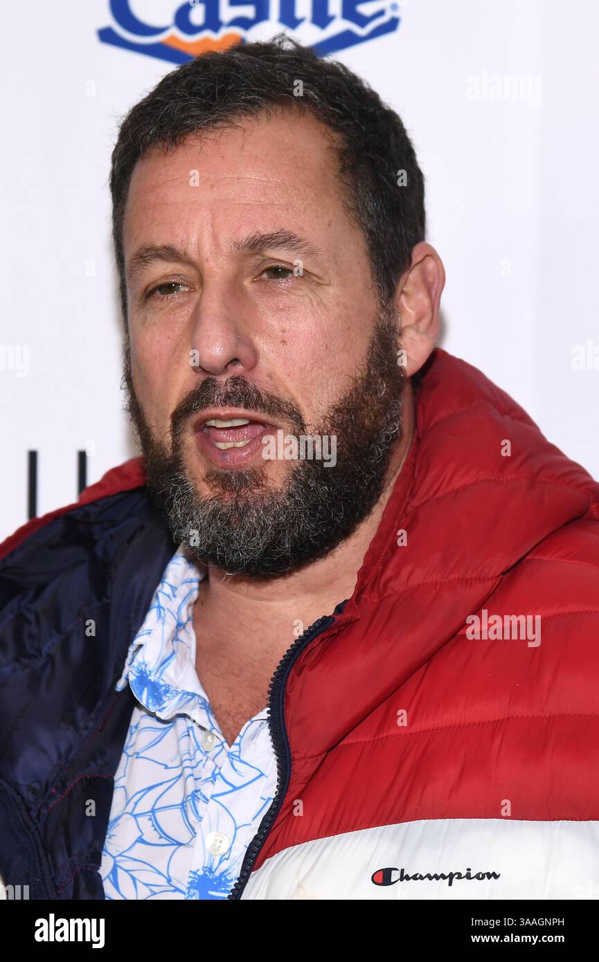 Adam Sandler attends the 2025 Night of Too Many Stars at Beacon Theatre ...