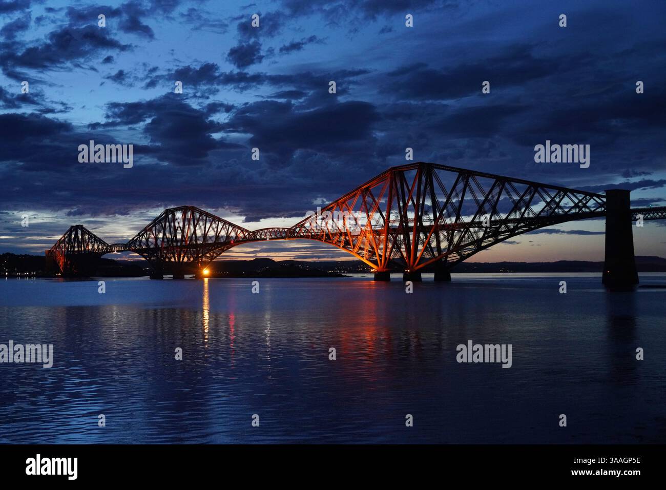 Aerial View of the Forth Bridge, Scotland – Iconic Railway Crossing at ...