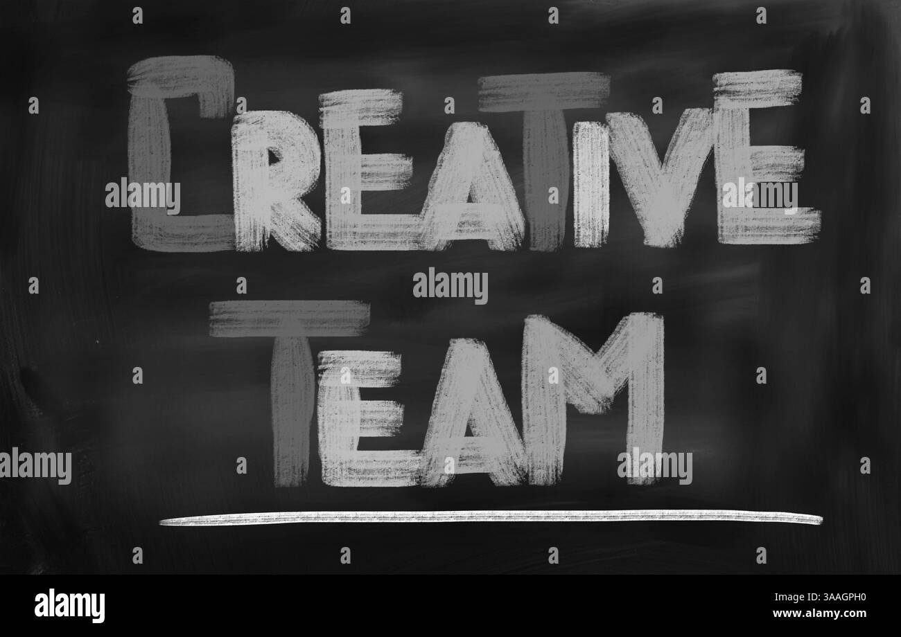 Creative Team Concept Stock Photo - Alamy