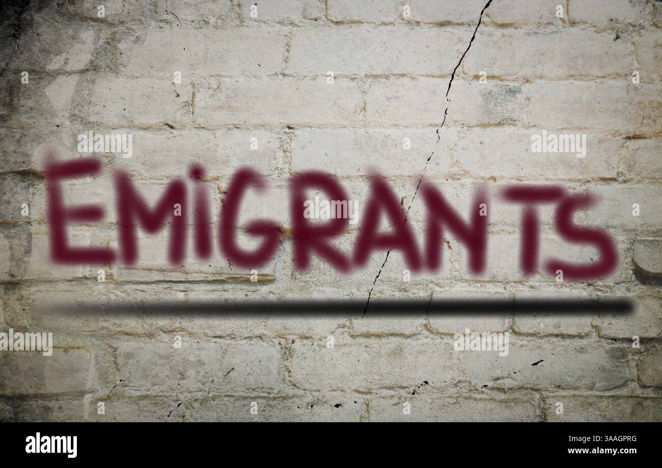 Emigration theme hi-res stock photography and images - Alamy