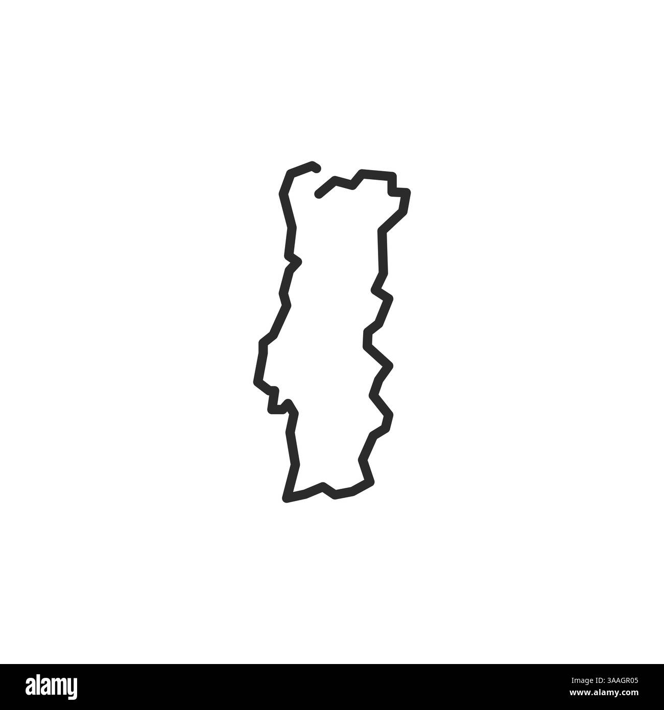 Portugal map icon Stock Vector Image & Art - Alamy