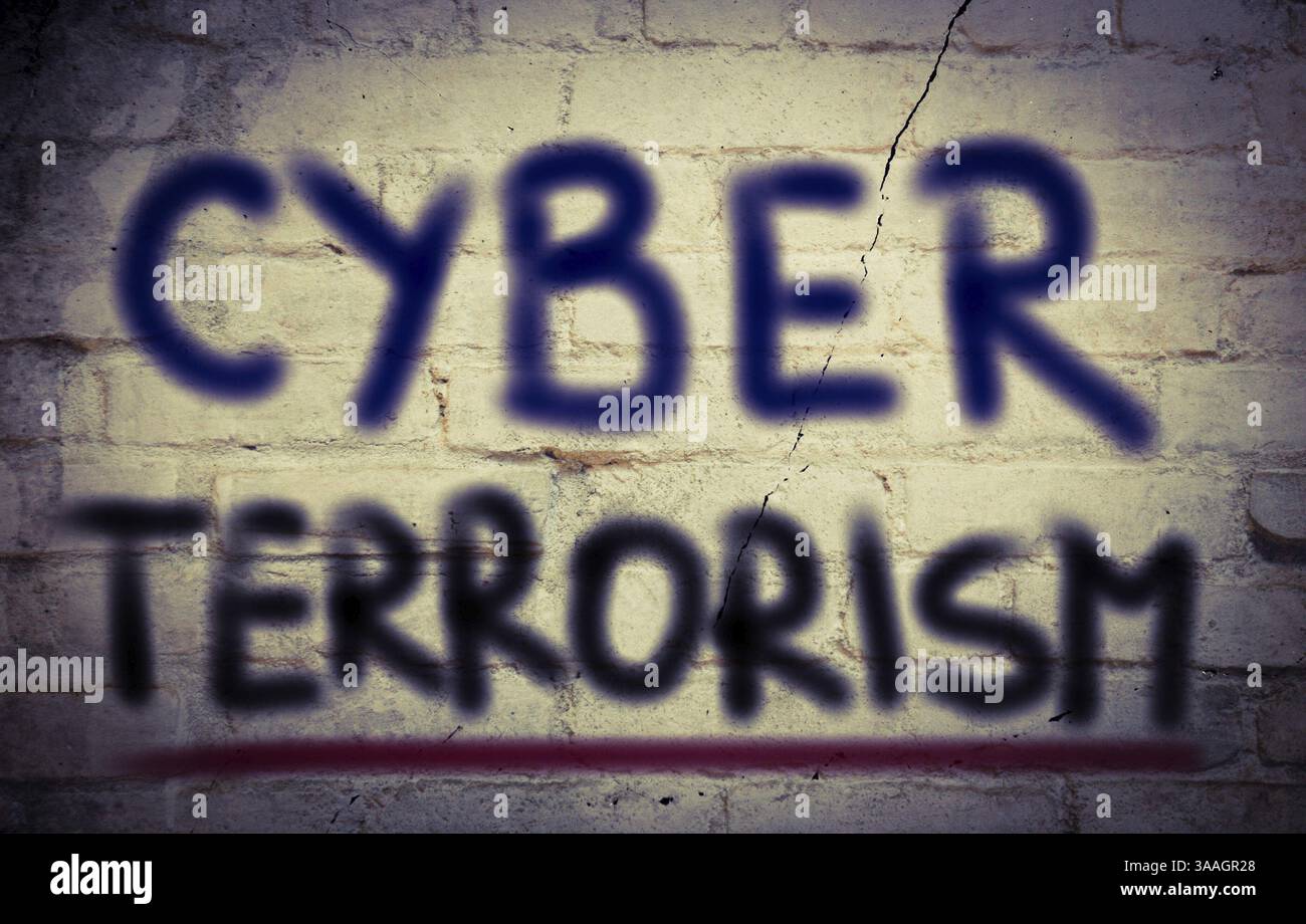 Cyber Terrorism Concept Stock Photo - Alamy
