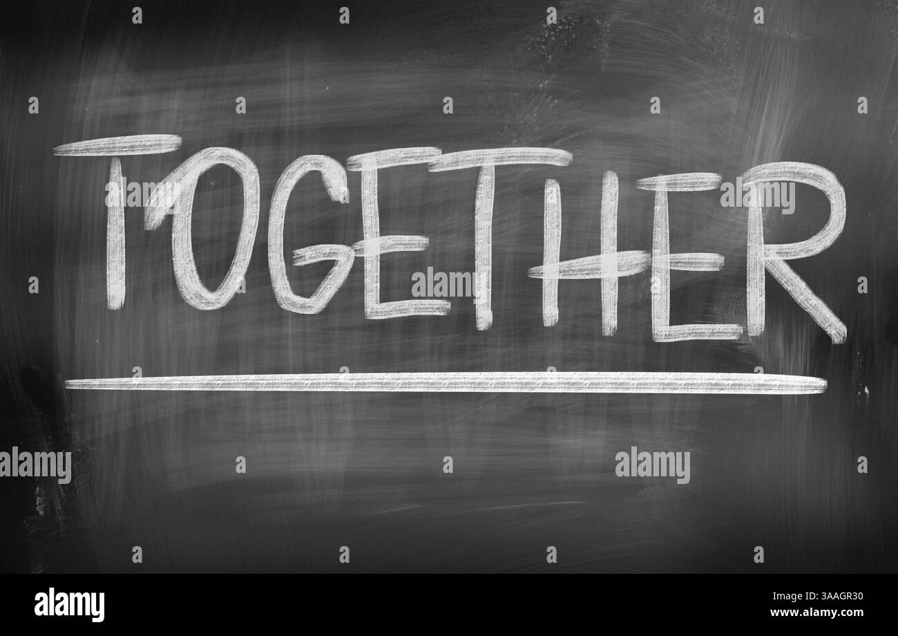 Together theme Black and White Stock Photos & Images - Alamy
