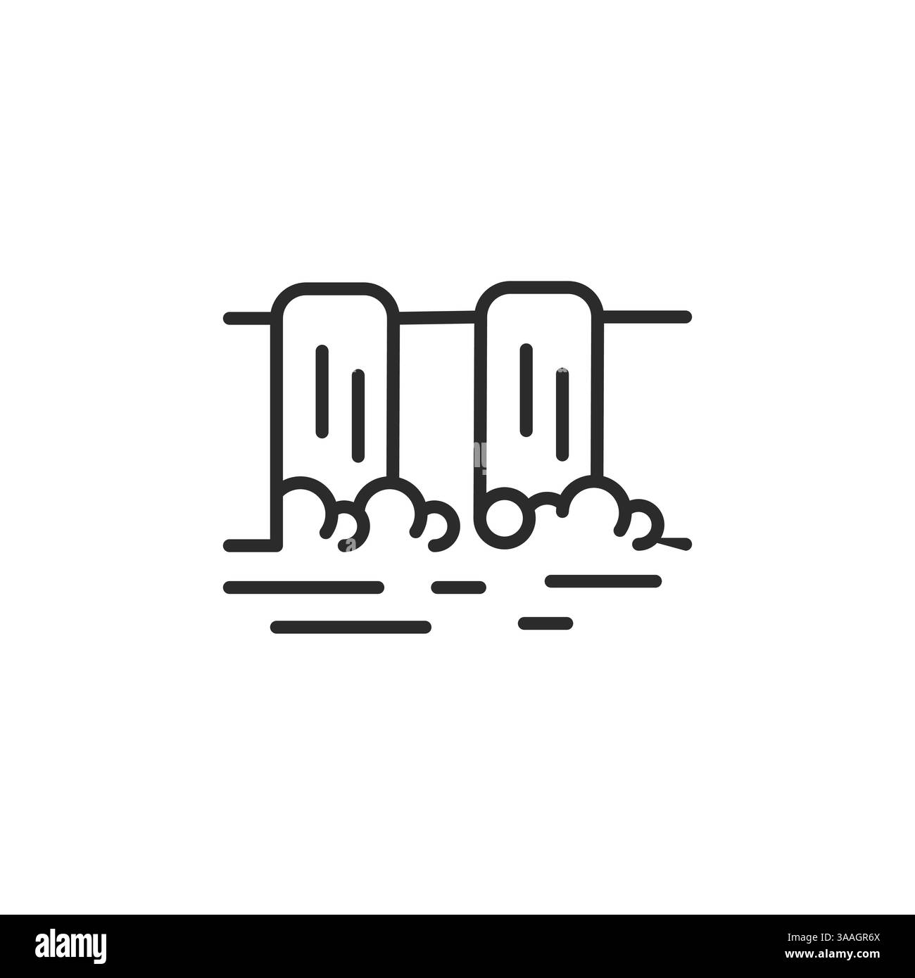 Lakefront park Cut Out Stock Images & Pictures - Alamy