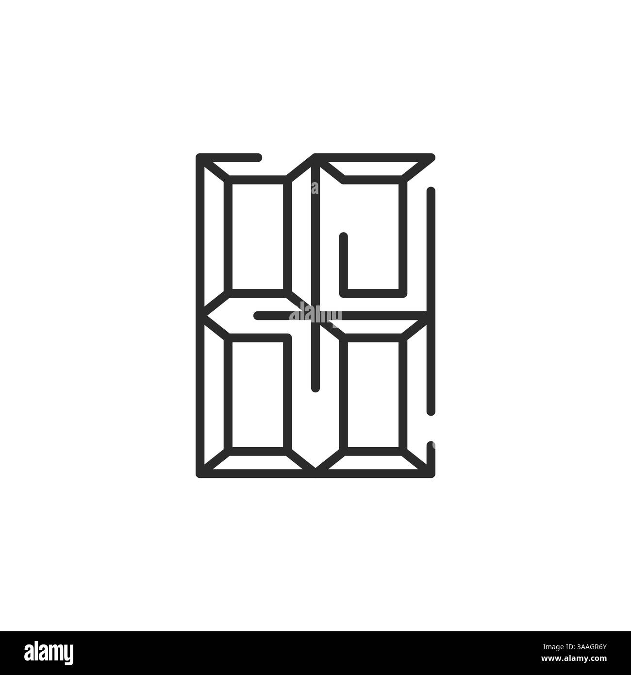 Chocolate fudge candy Black and White Stock Photos & Images - Alamy