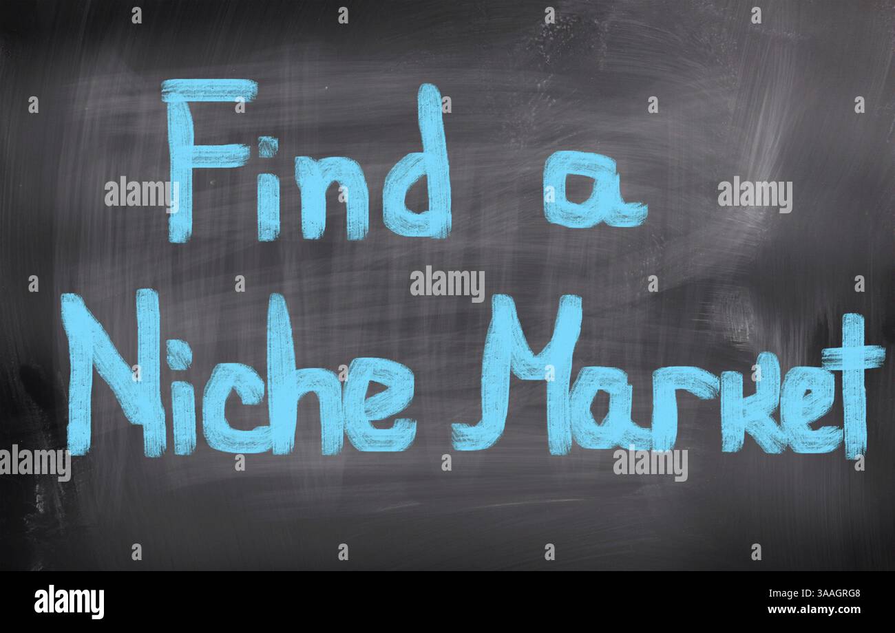 Niche symbol concept word hi-res stock photography and images - Alamy