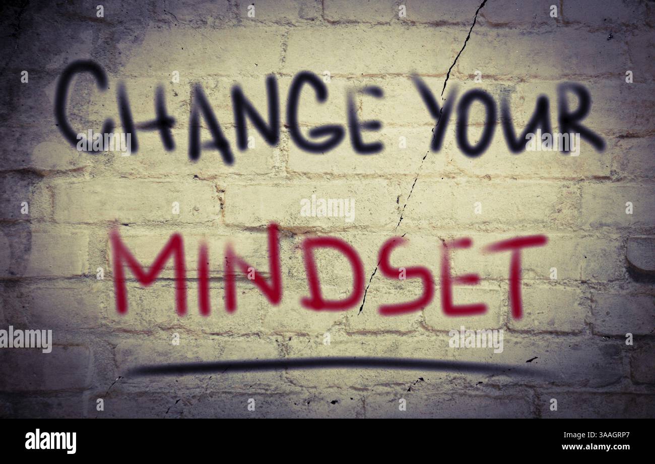 Change Your Mindset Concept Stock Photo - Alamy